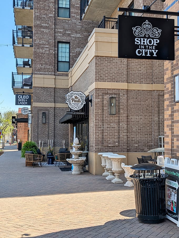 Elegant brick and modern touches signal that this Edina establishment takes supper club dining seriously and stylishly.