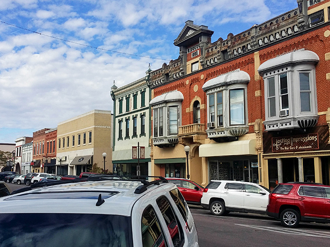 Victorian elegance graces these streets where architectural beauty doesn't require architectural salaries to afford.