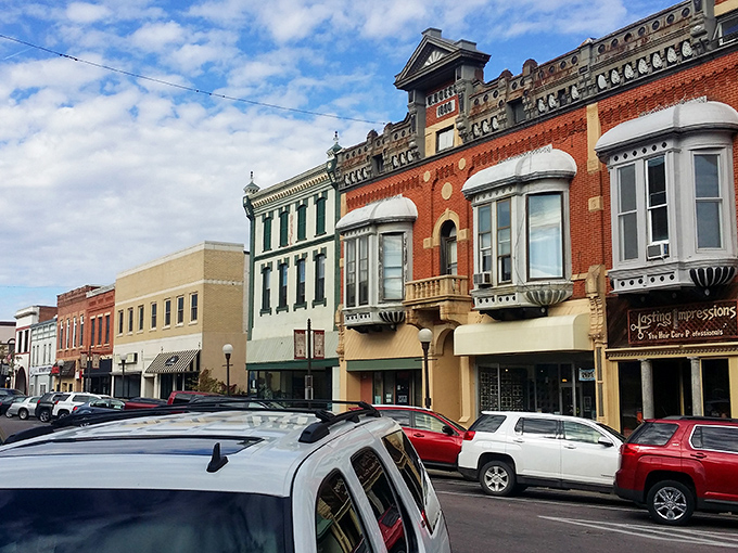 Monument overlooks a town where German heritage meets Midwestern hospitality in perfect, delicious harmony.