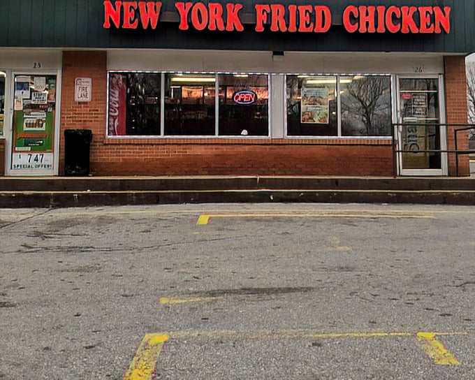 This no-frills storefront on Route 273 keeps it simple: focus on the chicken, not the decor. Priorities, people!