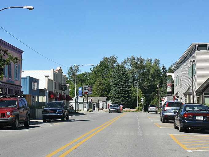 Main Street magic! Northport's charming downtown invites you to slow down and savor small-town Michigan at its finest.