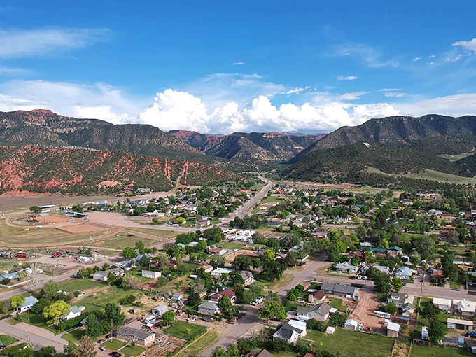 Parowan's pioneer-era architecture tells stories of Utah's earliest settlers who knew how to pick a beautiful mountain location.