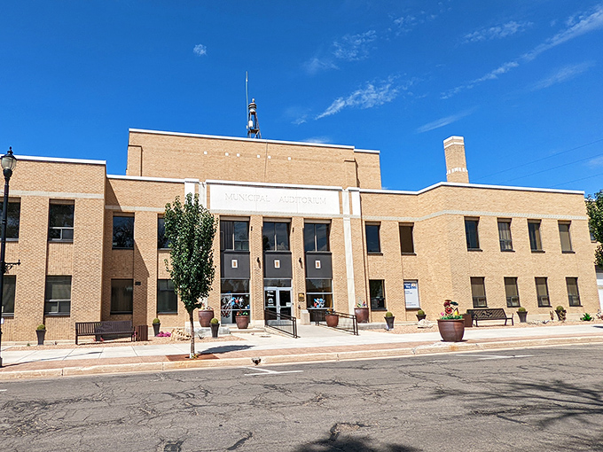 Price's main street stretches like a handshake from the past, where businesses remember what community means.