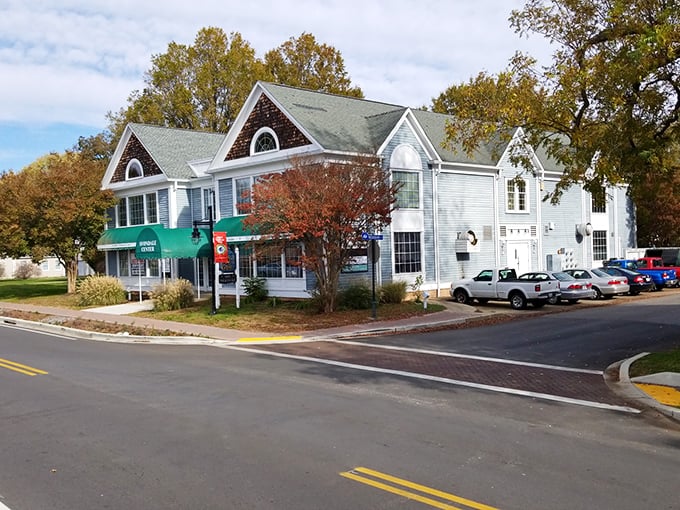 Classic Victorian charm meets modern convenience in this perfectly preserved downtown streetscape.