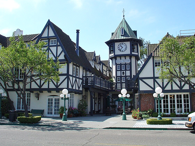 Solvang's Danish-inspired architecture makes you feel like you've stumbled into a European fairy tale in California wine country.