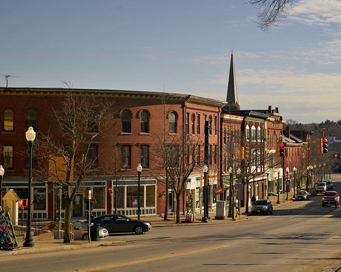 Southbridge's historic downtown features architecture from a grander era but with price tags from a kinder one.