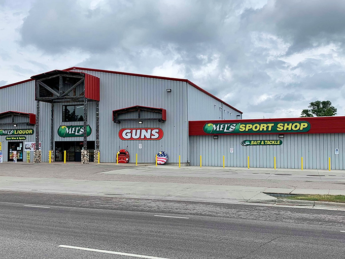 Spicer's main street offers small-town charm with the promise of Green Lake adventures just around the corner.