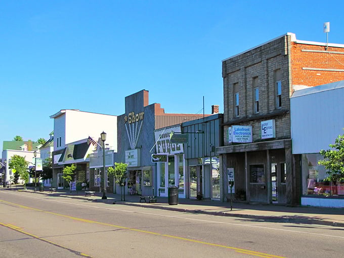 St. Ignace's storefronts have that "I've been here since your grandparents' first date" charm that never goes out of style.