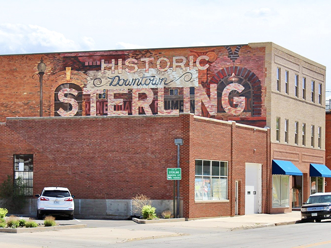 Sterling's historic downtown mural reminds us that before Instagram filters, we had actual artists creating public masterpieces.