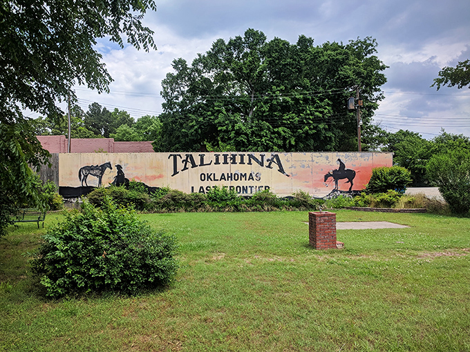 Talihina's welcome sign announces you've reached "Oklahoma's Last Frontier" &ndash; and the scenery certainly backs u