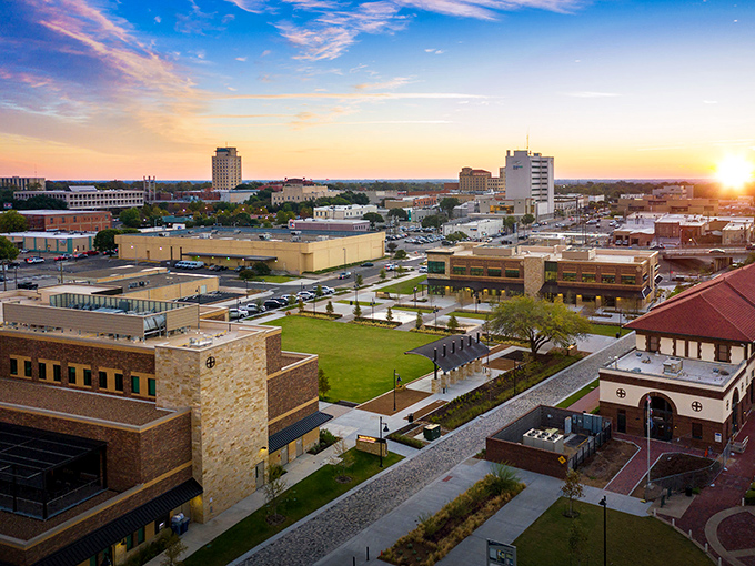 Small-city skylines that prove you don't need skyscrapers to reach for something greater than yourself.