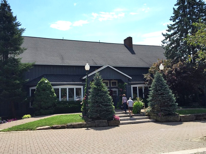 The Granary's ivy-covered walls and rustic charm make dining here feel like a countryside adventure.