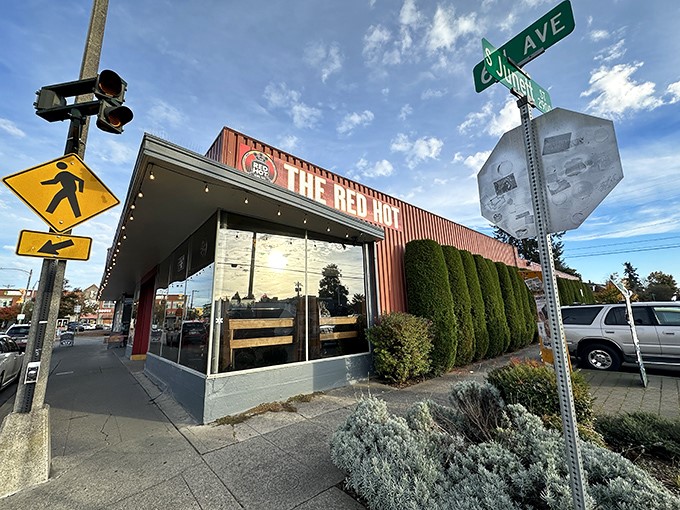 Industrial chic meets comfort food in this stylish spot that elevates casual dining perfectly.