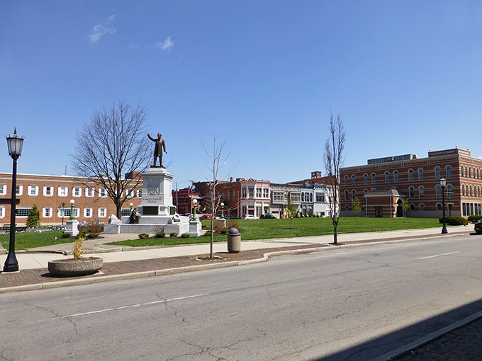 College town energy meets small-city sophistication on streets where students and locals share the same welcoming spaces.