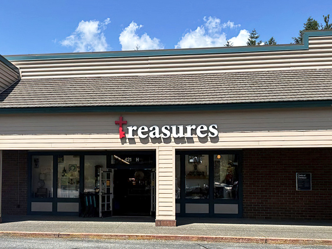 Mountain town charm extends to thrift shopping - even bargain hunting feels scenic here.