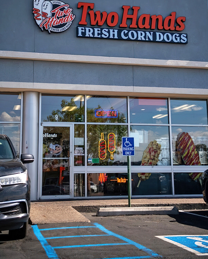 Korean corn dogs have officially arrived in Albuquerque, bringing crispy coatings that'll make you rethink everything about fair food.