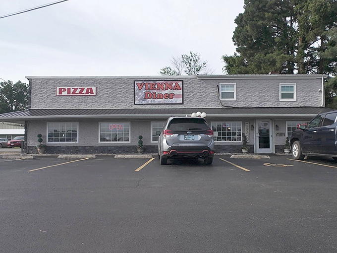 Vienna Diner's straightforward storefront promises zero pretension and maximum flavor in every homemade bite.