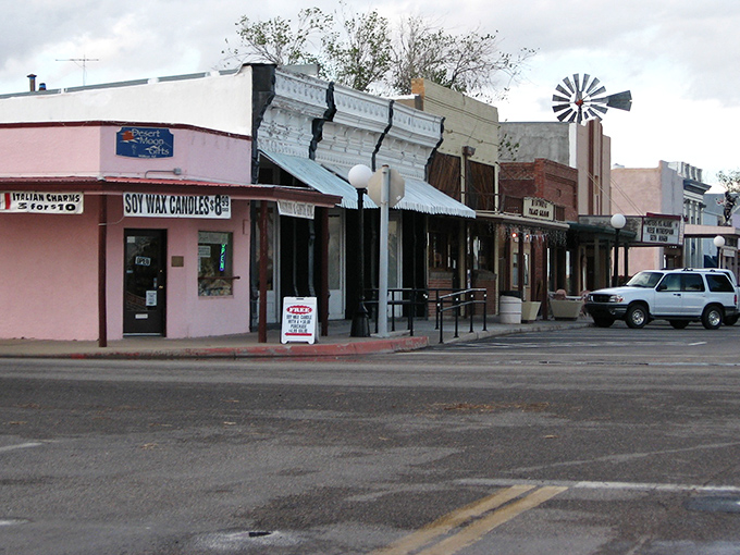 Storefronts that have seen a century of desert sunsets, Willcox's downtown preserves that authentic Old West feeling.