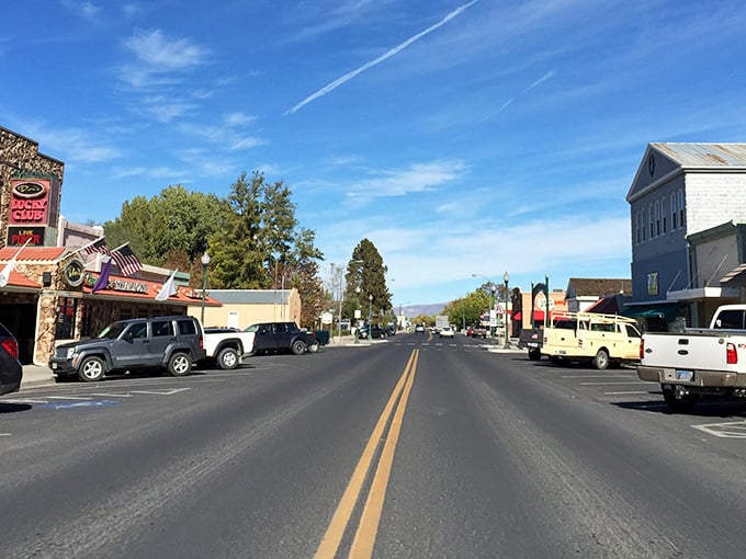 Yerington's historic courthouse stands as a testament to Nevada's rich past. Brick buildings with stories etched in every cornerstone.