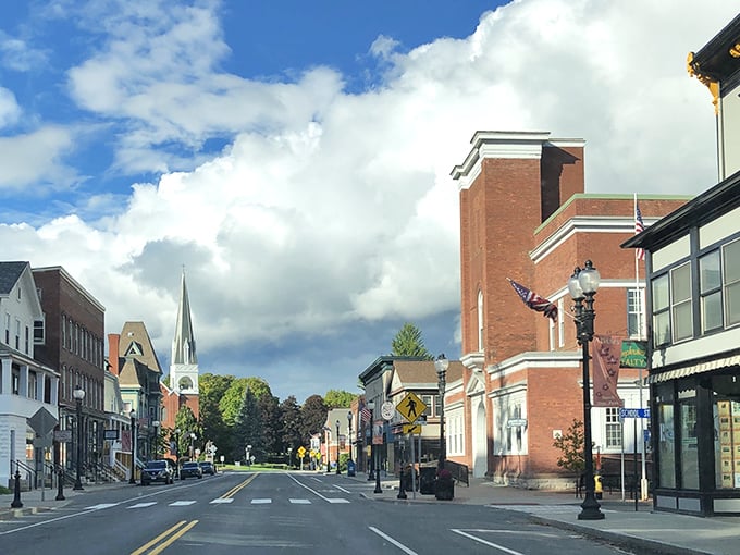 Adams' town center balances historic preservation with the rhythms of daily life.