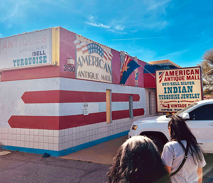 Red, white, and blue never looked so inviting to collectors seeking authentic pieces of American history and nostalgic memories.