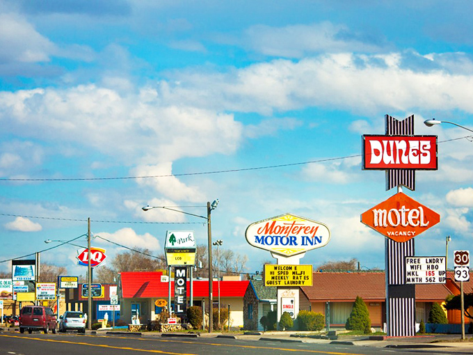 Classic storefronts preserve the charm of an era when every main street was America's backbone.