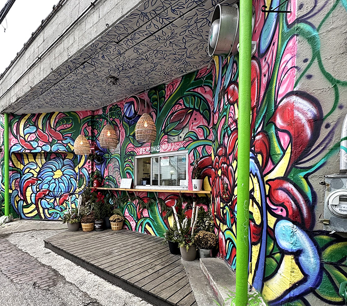 Where street art meets sweet art &ndash; Beacon's mural-covered exterior is just a preview of the creativity waiting inside.