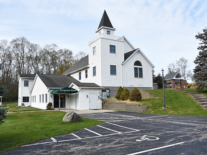 This peaceful Bettendorf scene captures the quiet dignity of affordable Midwest retirement living perfectly.