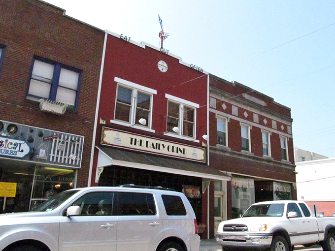 The kind of Main Street where you can feel the community pride in every carefully maintained storefront and thoughtfully placed bench.