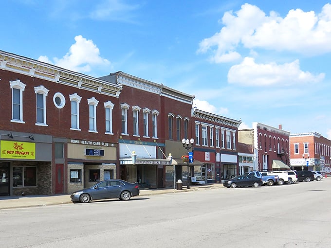Burlington's downtown looks like a movie set for "Charming Small Town, USA"&mdash;complete with decorative cornices and retirement-friendly price tags.