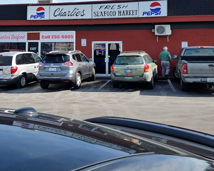 This unassuming storefront houses Charlie's treasures &ndash; proof that the best seafood often comes in the plainest packages.