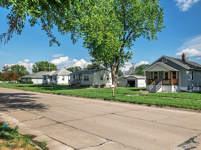 Residential neighborhoods where kids can still ride bikes safely and parents sleep soundly.