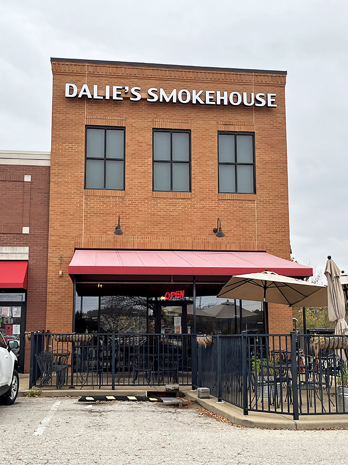 That patio isn't just for show&mdash;it's where barbecue meets fresh air for a match made in Missouri heaven.