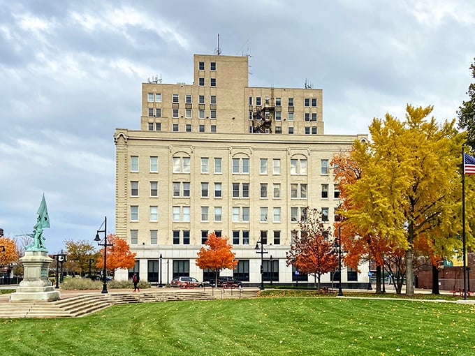 Decatur's impressive historic buildings feature limestone construction and detailed craftsmanship rarely found in more expensive metropolitan areas.