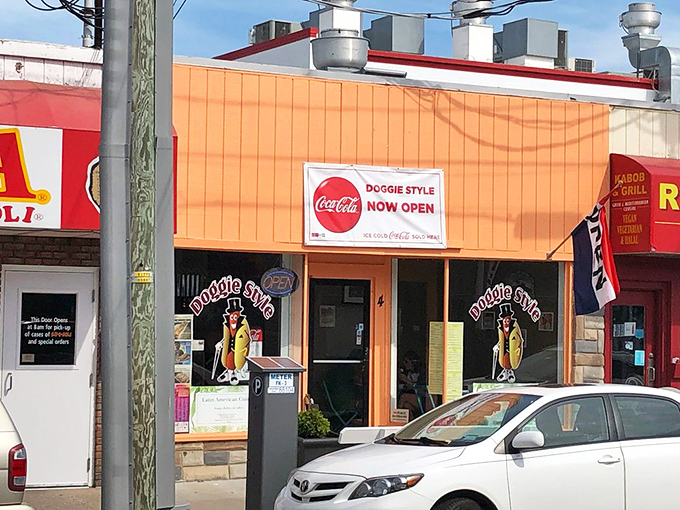 Sometimes the most colorful exteriors hide the most delicious secrets within those walls.