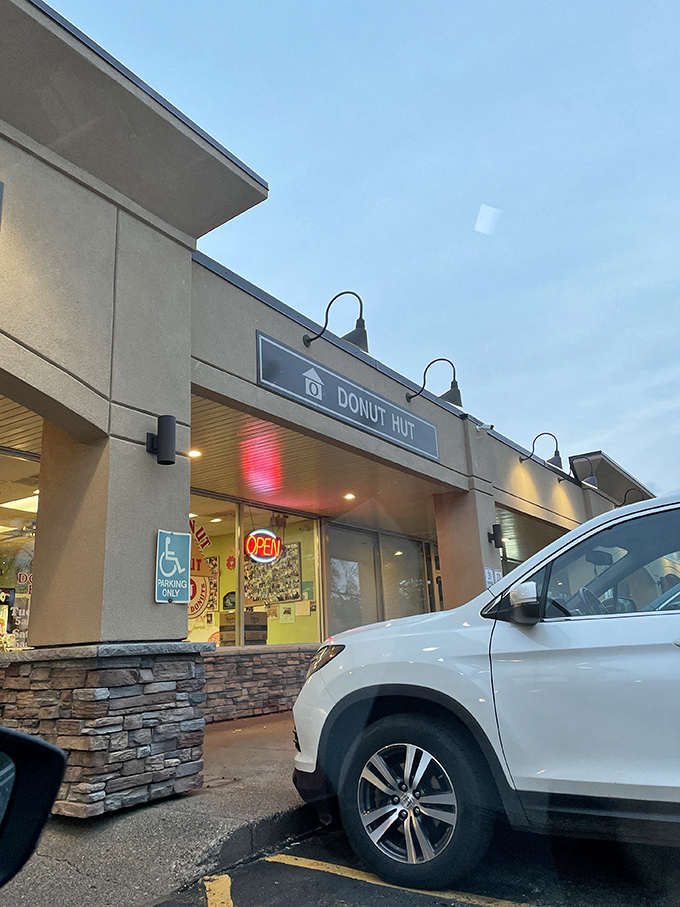 Early birds get the fritters at this beloved local spot. Donut Hut's unassuming exterior hides treasures that have kept Minnesota mornings sweet for years.