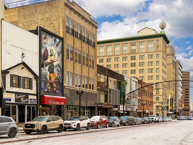 Downtown Flint's mix of old and new architecture tells tales of reinvention and community spirit.