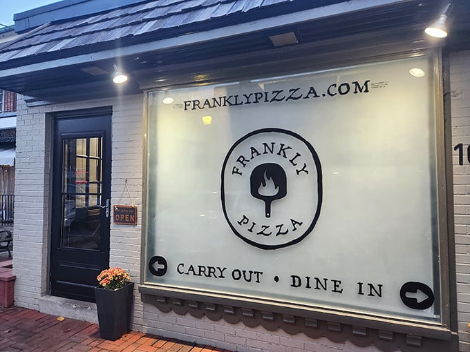 Behind this unassuming storefront, wood-fired magic happens that will reset your pizza expectations forever.