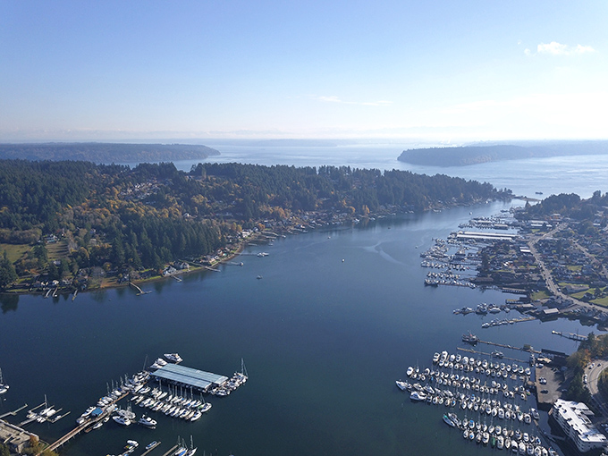 Bird's-eye views reveal why this maritime village captures hearts from every possible angle.