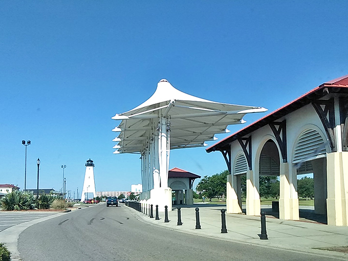 Modern coastal architecture in Gulfport proves beachside living doesn't require a fortune.