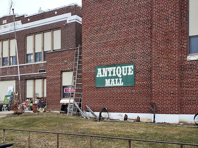 History lesson included with purchase. Hixton's Antique Mall transforms a former school into Wisconsin's most educational shopping experience.