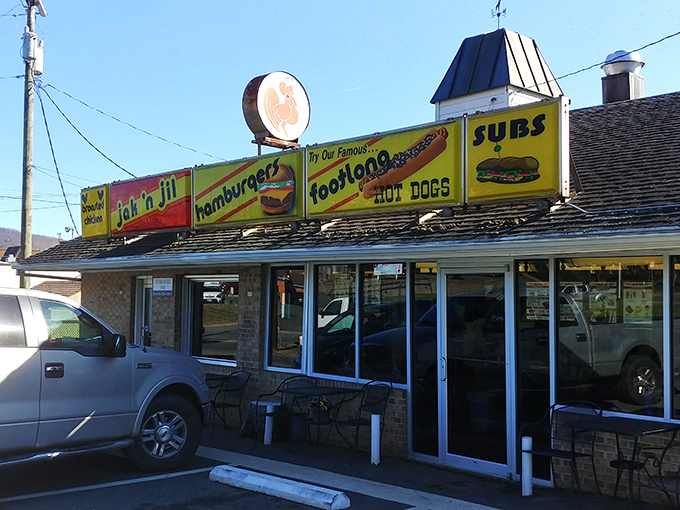 The classic roadside architecture of Jak'n Jil is a love letter to a time when hot dogs were America's favorite fast food.
