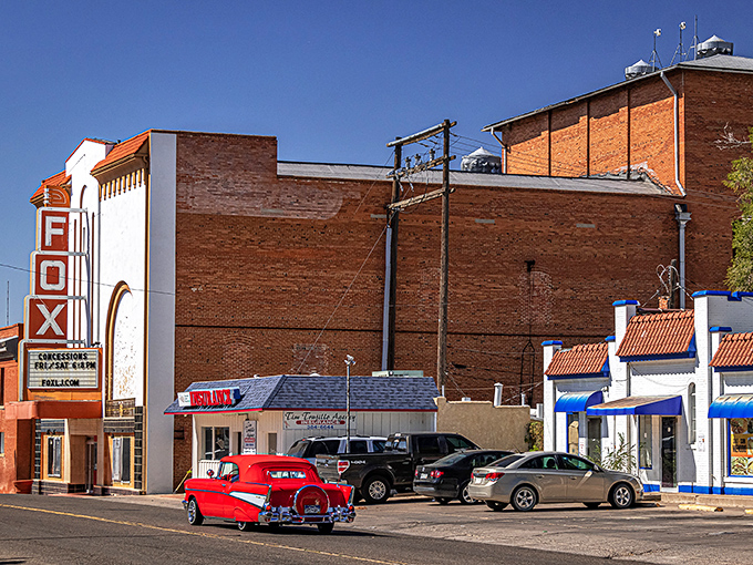 Bronze statues and brick buildings tell the story of a town where history lives alongside everyday neighborly kindness.