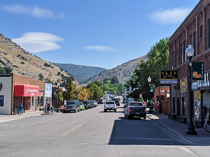 The mountains surrounding Lava Hot Springs create the perfect backdrop for this healing waters destination.