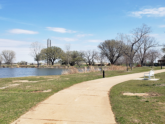 The walking paths of Lawton invite leisurely strolls where every step costs nothing but rewards you with priceless peace of mind.