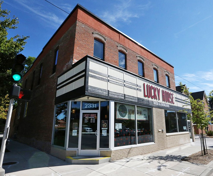 Classic storefront charm that whispers "come in, stay awhile, and taste something special." 