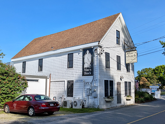 Sometimes the most unassuming buildings serve the most extraordinary food - this white beauty proves that rule.