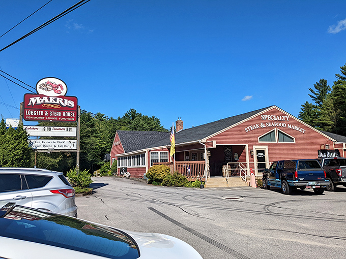 This seafood and steak landmark proves that sometimes the best food comes from places that put flavor before fancy facades.