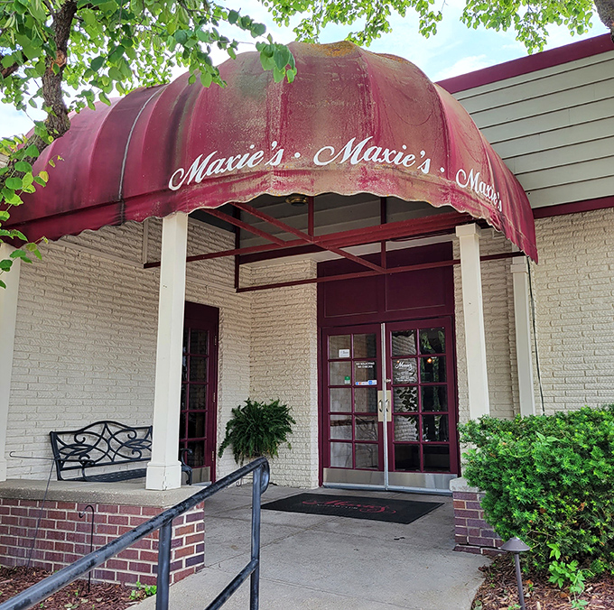 That classic brick exterior houses decades of dining traditions and steaks that have stood the test of time.