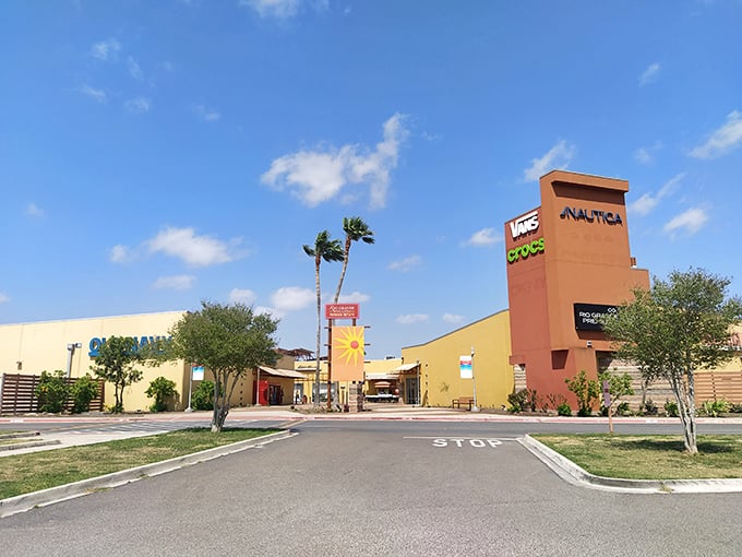 Mercedes' outlet mall draws bargain hunters from both sides of the border - much like its surprisingly affordable housing market.